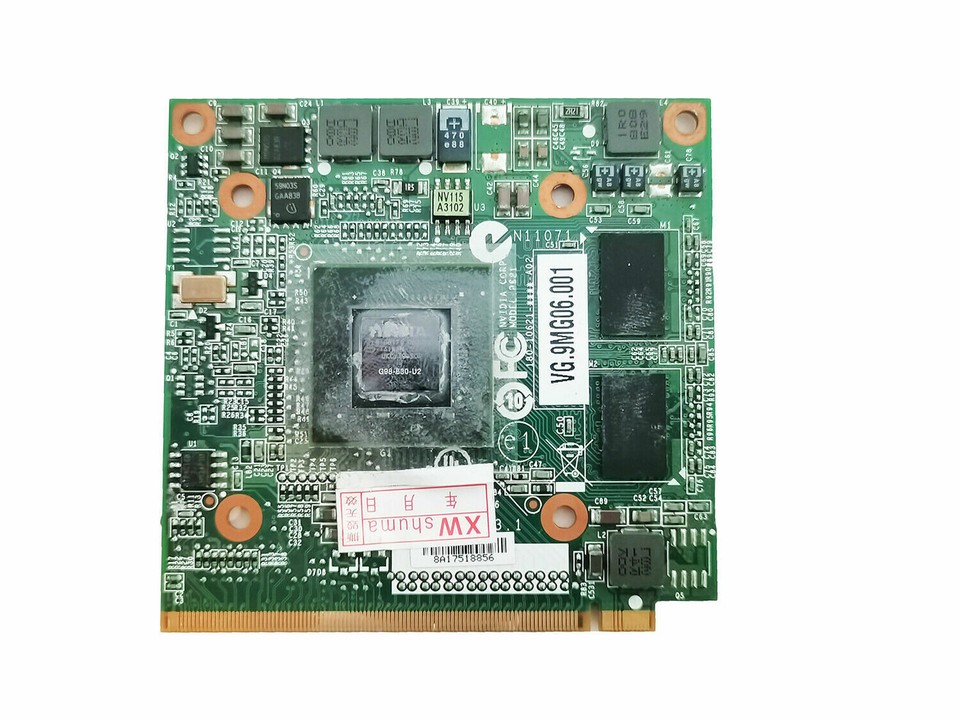 For Acer nVIDIA 9300M GS 256M G98-630-U2 VG.9MG06.001 Graphics Card/VGA ...