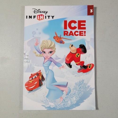 Disney Pixar Ice Race Book Disney Infinity Softcover by Amy Weingartner ...