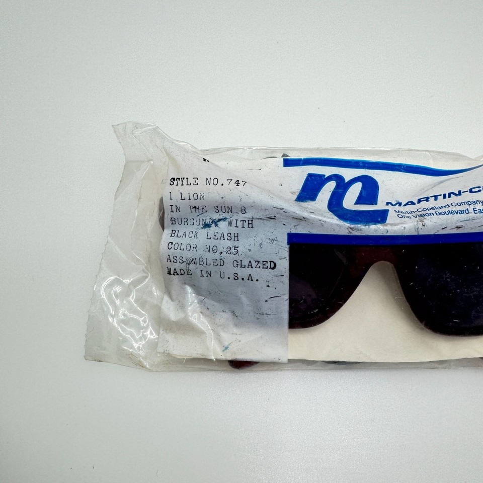 Martin-Copeland Sunglasses Lion In The Sun Style 747 Burgundy Color 25 ...