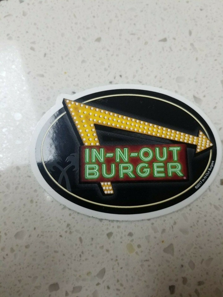 IN-N-OUT BURGER STICKER | eBay