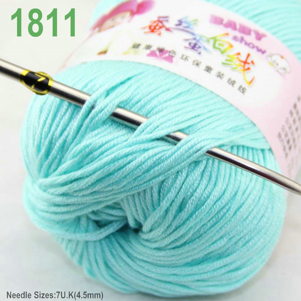 Sale Children soft warm 1ballx50g DK Baby Cashmere Silk Wool hand ...