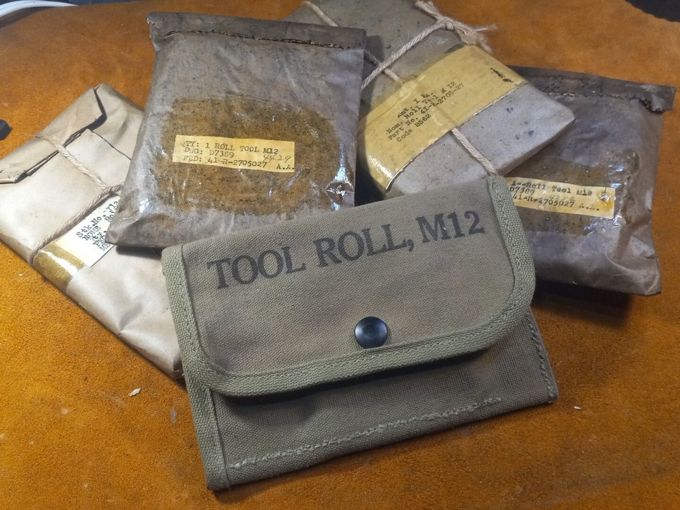 M12 Tool Roll USGI Unopened Package Carbine M1 Garand 1903A3 1903A4 ...