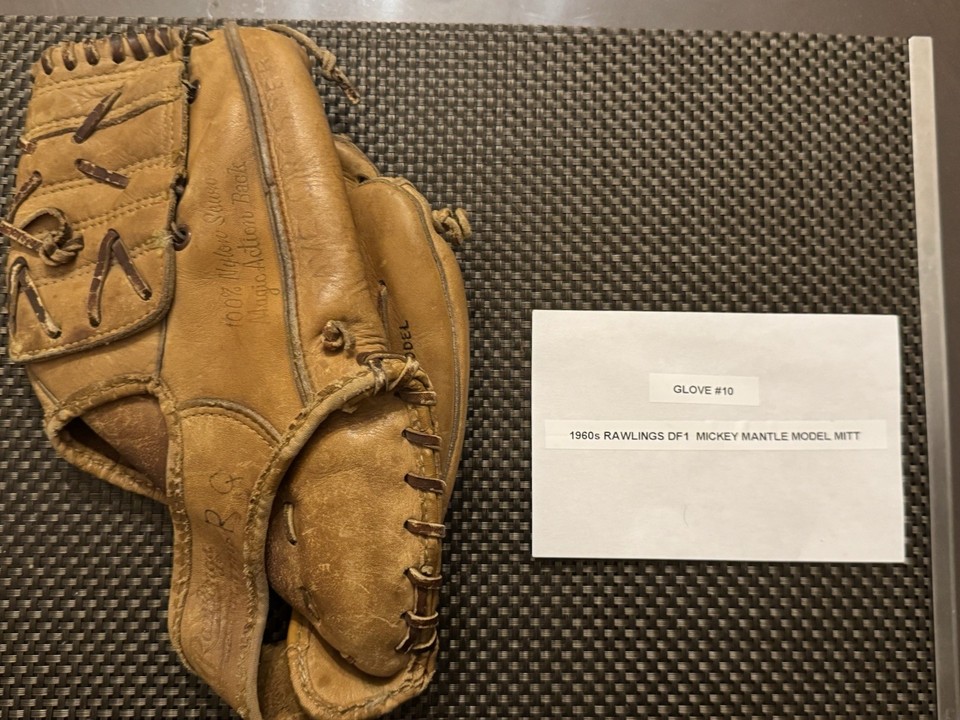 Rawlings RHT Mickey Mantle DF1 Model Baseball Glove. Made In USA #851 ...