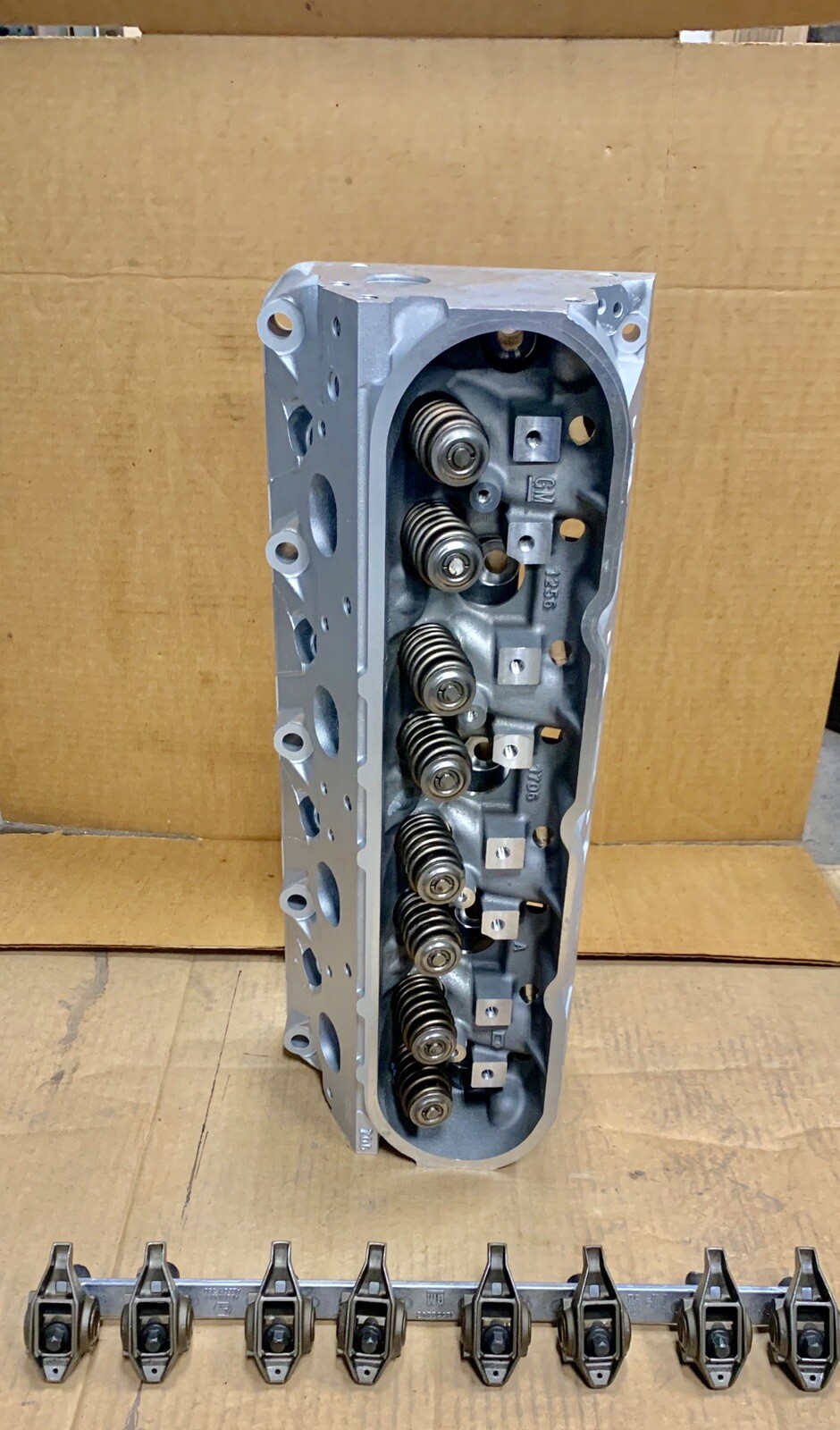 GM LM4 / LM7 / LR4 4.8L 5.3L Cylinder Head OEM casting # 862 w/ rocker ...