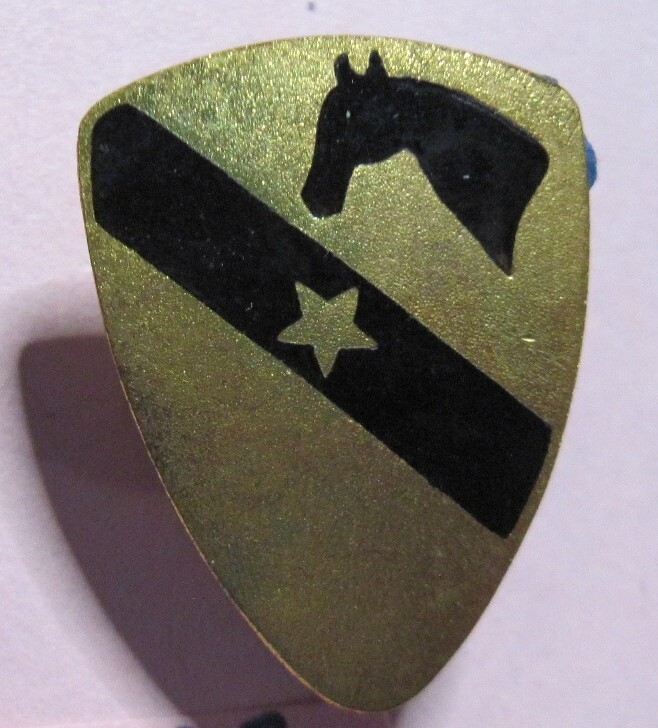 Army DI dui SB screwback ww2 2nd CAVALRY BRIGADE 1st Cav Division Meyer ...