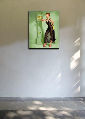 "The Honeymoon's Over" Vintage Style Elvgren Pin-Up Girl Poster - 16x20 ...