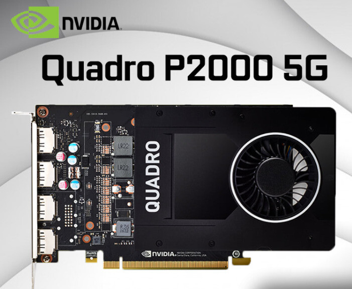 NVIDIA Quadro Graphics Card P2000 5GB GDDR5 1024core / P2200 GDDR5X 4x ...