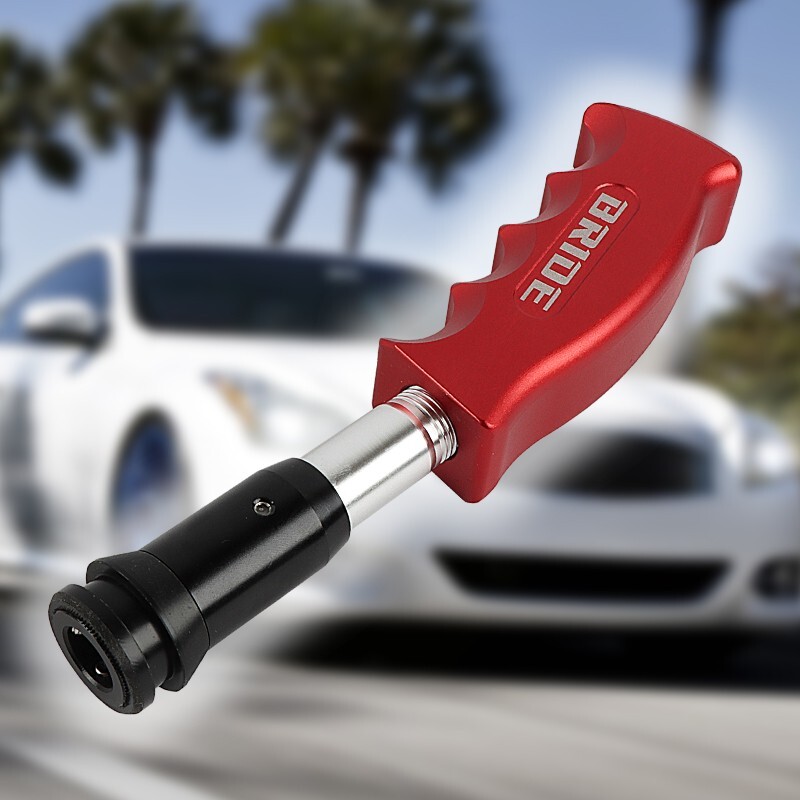 Bride Universal Red Slotted Pistol Grip Handle Automatic Gear Shift ...
