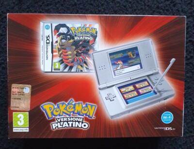 Pokemon Platinum Nintendo DS Lite - NEW SEALED Bundle pack - UBER RARE ...