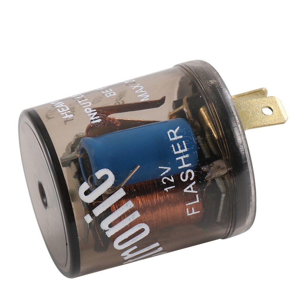 Flasher 12V 2-Pin Variable Car LED Turn Signal Light Blinker Relay EF32 ...
