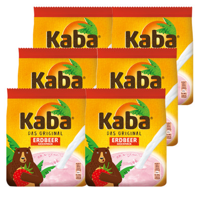 Kaba Erdbeer Getränkepulver, 400g, 6er Pack | eBay.de