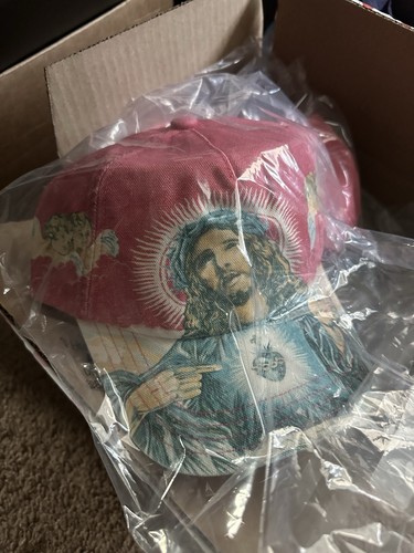 Supreme Jesus 5-Panel - Red - New - In Hand Ships Now | eBay