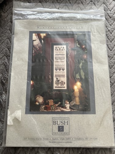 New Shepherd’s Bush WINTERTIDE SAMPLER Angels Whisper Tree Cross Stitch ...