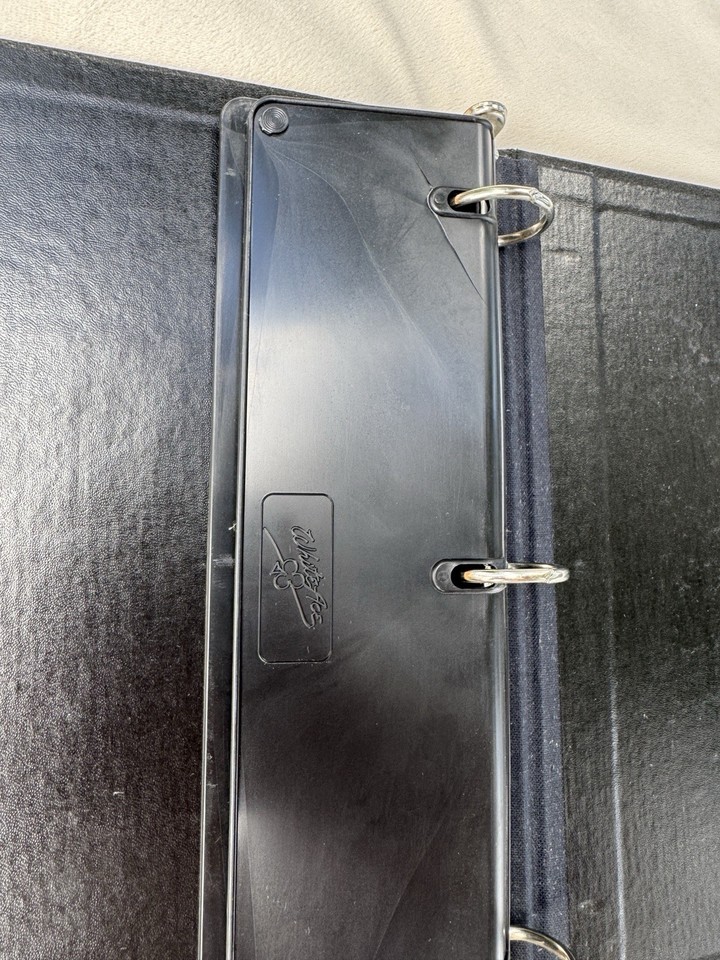 VTG White Ace United States Postage Stamp Album Binder, Page Lifter *NO ...