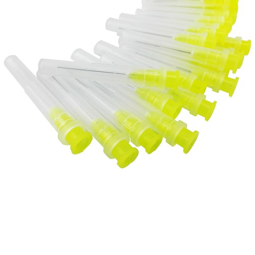 30Ga Dental Endo Irrigation needles tip end-closed 2-side holes yellow ...