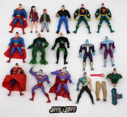 Lot of 15 Superman The Animated Series Figures Kenner | eBay