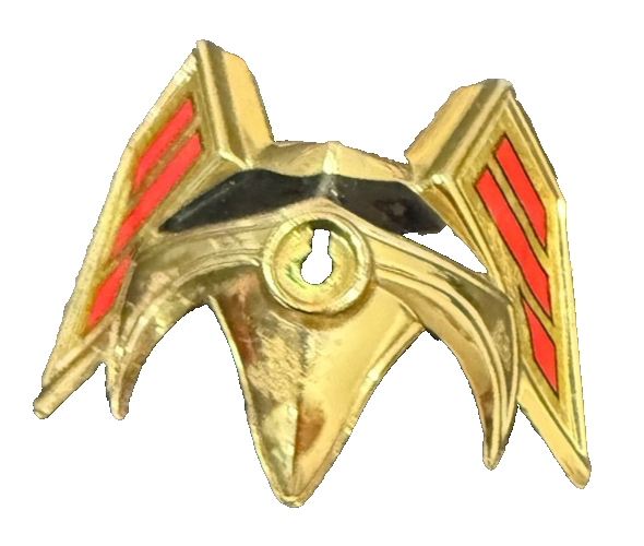 Vintage Gold Robot Mask Chest Armor Accessory 1980s Sci-Fi Toy Part | eBay