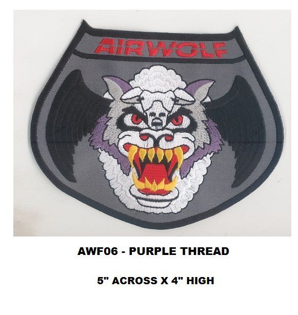 5" AIRWOLF HELICOPTER PILOT PATCH - AWF06 | eBay