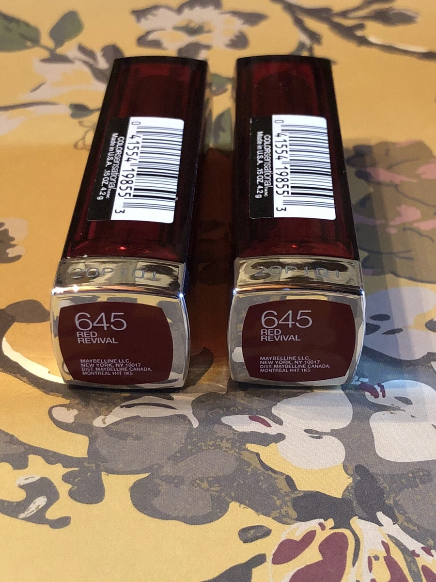 Maybelline Red Revival