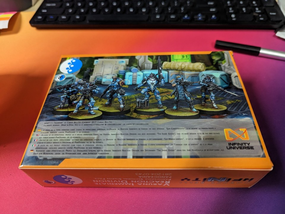 Infinity PanOceania Varuna Immediate Reaction Division Starter New ...