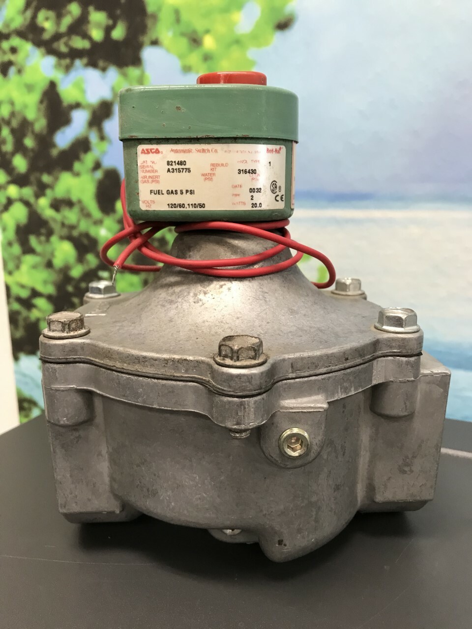 ASCO Cat # 821480 Fuel Gas 5 PSI for sale online | eBay