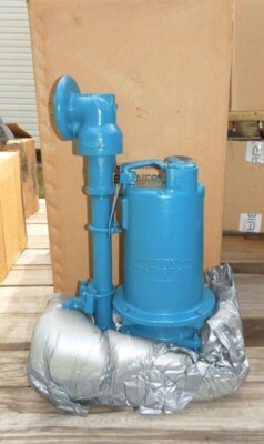 BARNES SUBMERSIBLE GRINDER PUMP Model SGVH2042L 480V 2HP | eBay