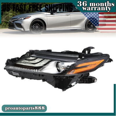 Driver Side Full LED Lamp Assembly For 2021 2022 2023 Toyota Camry XSE ...