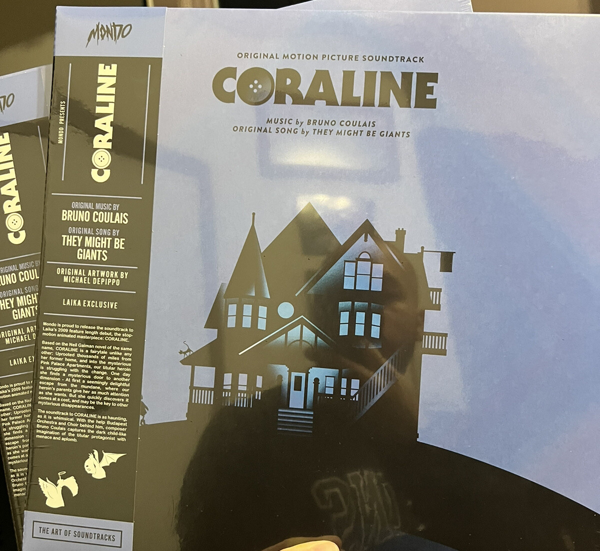 Coraline original motion picture soundtrack mondo limited edition www ...