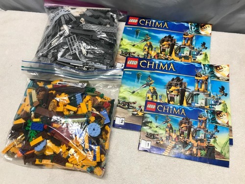LEGO Legends of Chima LIONS CHI TEMPLE # 70010 Complete w/Instructions ...