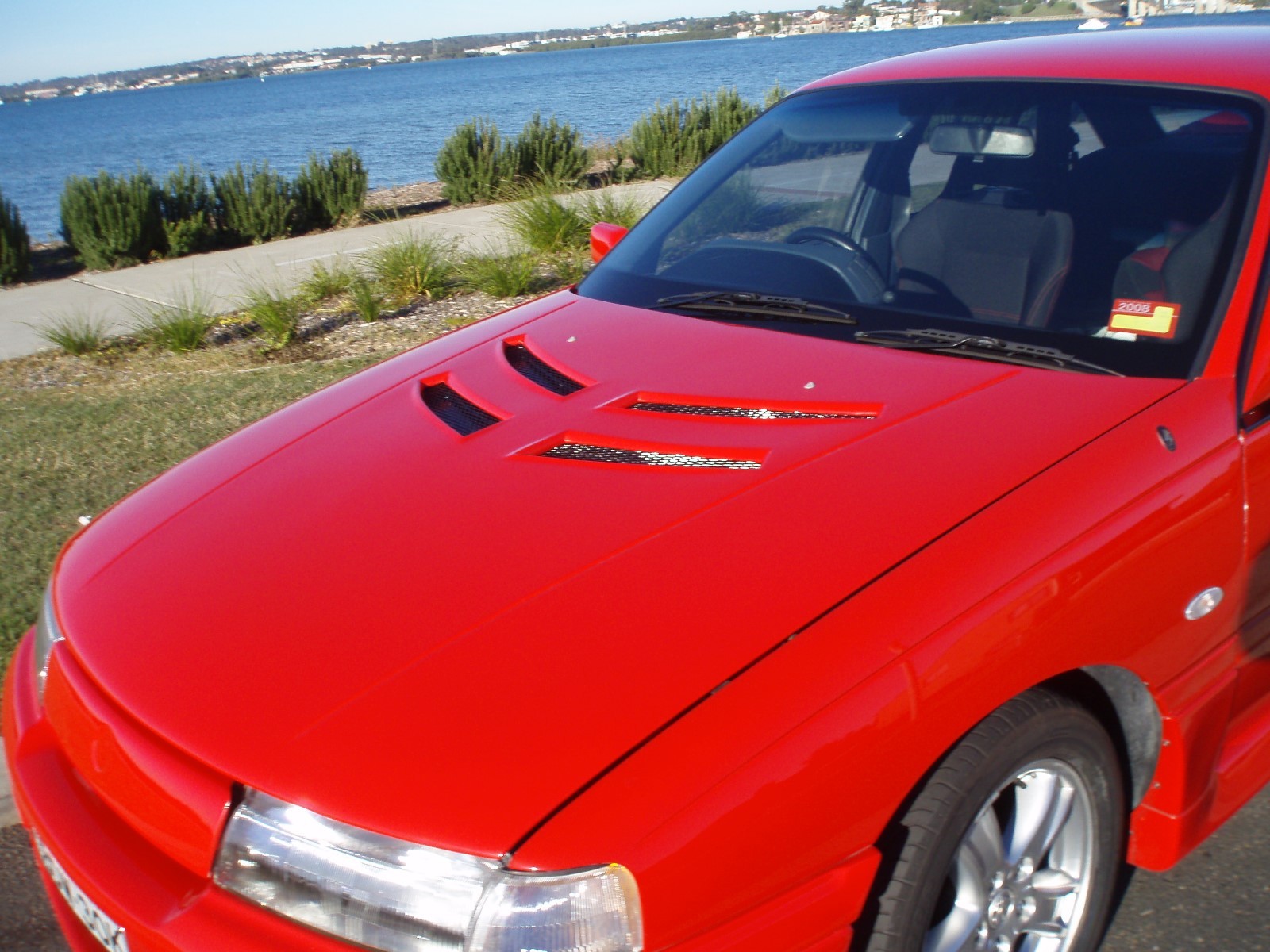 HOLDEN COMMODORE VN VG VQ VP FIBREGLASS VENTED DRIFT BONNET PC-245 ...