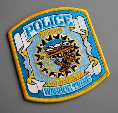 Washoe Tribe California Nevada Police Patch ++ Mint CA NV | eBay