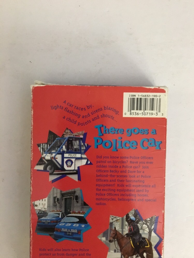 There Goes a Police Car(VHS 1994)TESTED-RARE VINTAGE COLLECTIBLE- SHIPS ...