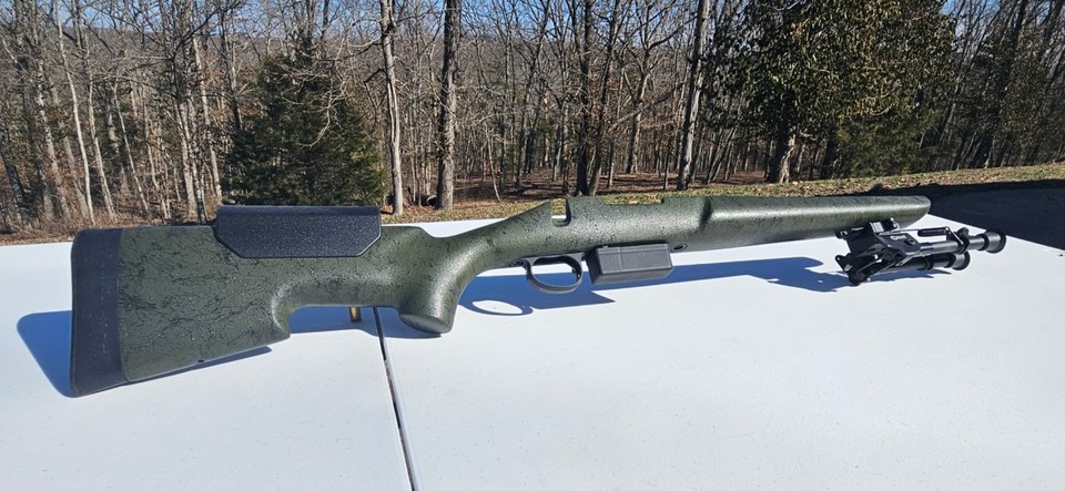 remington sa xcr stock, h s precision shart action magazine kit, bipod ...