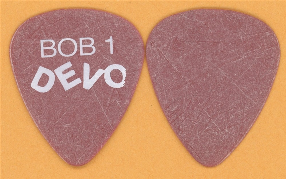 Devo Bob Mothersbaugh Vintage Guitar Pick - 2003 Tour | eBay
