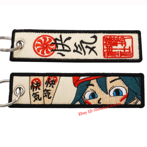 Anime Overwatch Kiriko Embroidery Keychain Backpack Pendant Decor Gift ...