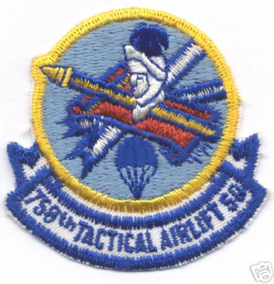 758th TAC AIRLIFT SQUADRON patch | eBay