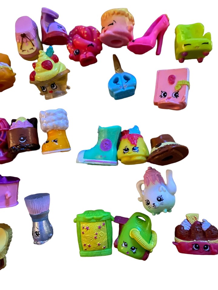 Shopkins Lot of 26 Figures including Rare Molly Moccasin, Pop Rock ...