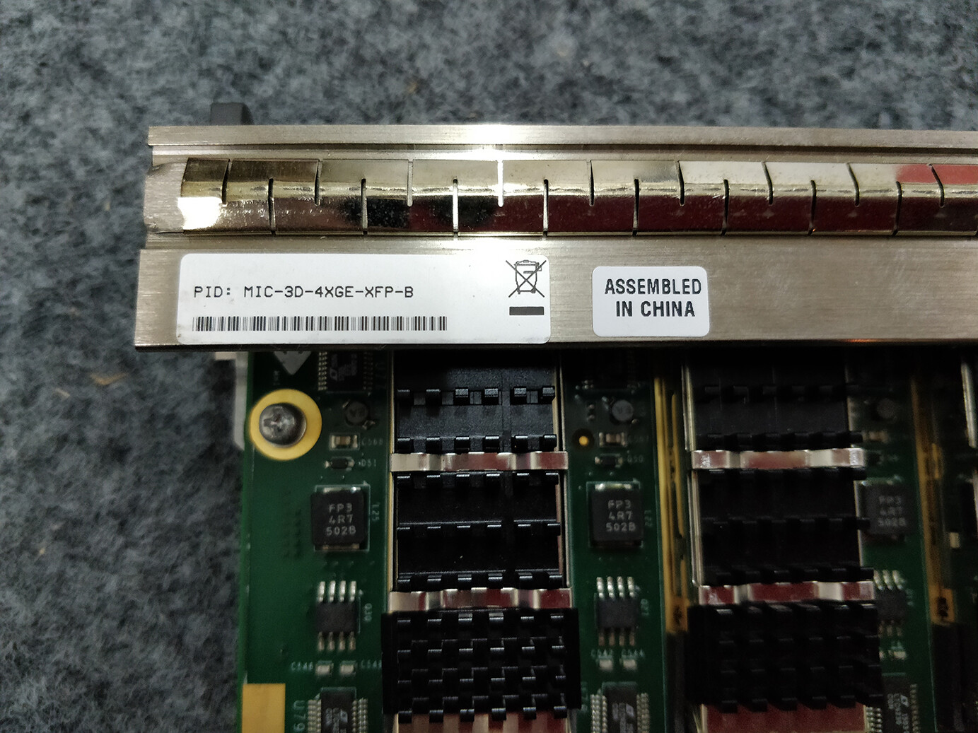 Juniper MIC-3D-4XGE-XFP 4-Port 10Gb Modular Interface Card For MX240 ...