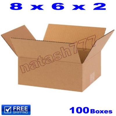 Shipping Boxes - 8X6x2 Boxes