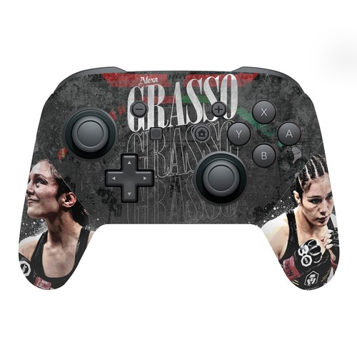 OFFICIAL UFC ALEXA GRASSO VINYL SKIN DECAL FOR NINTENDO SWITCH PRO ...