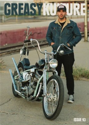 * GREASY KULTURE MAGAZINE #93 GKM knucklehead flathead panhead | eBay ...