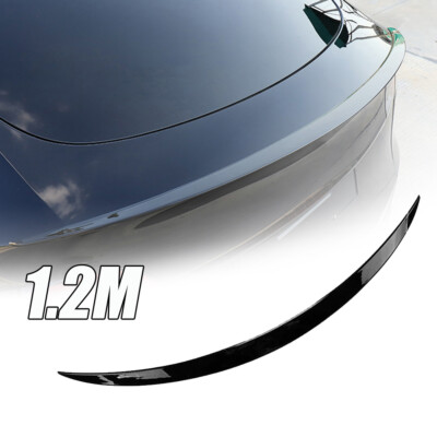 1.2M Universal Car Rear Trunk Spoiler Lip Roof Tail Wing Auto ...