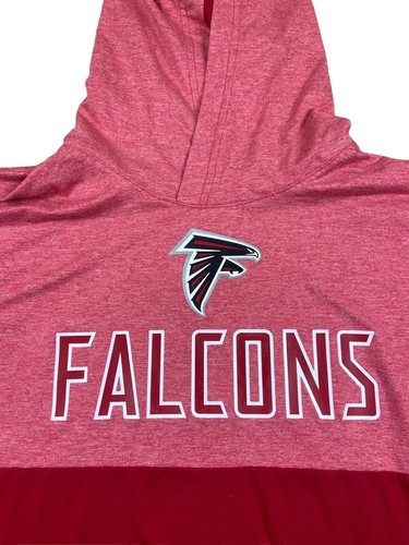 Atlanta Falcons Fanatics Long Sleeve Hoodie T Shirt Size M | eBay