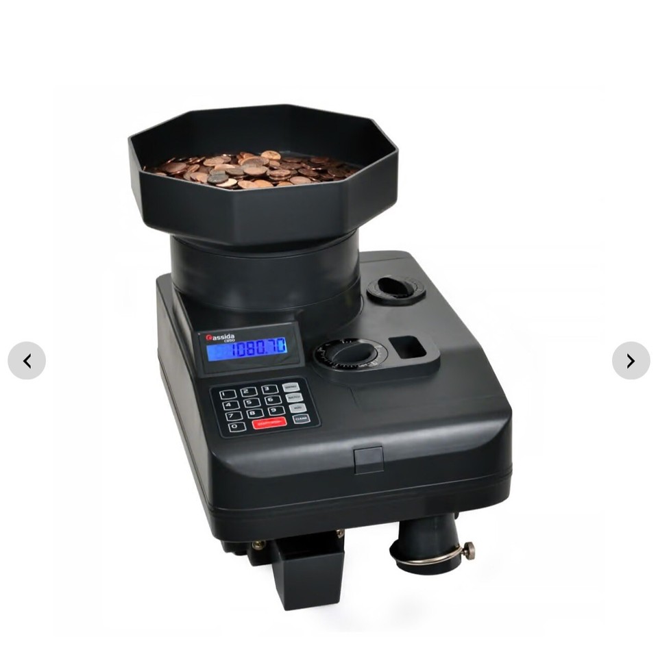 Cassida Heavy-Duty Coin Counter/Off-sorter (C-C850) | eBay