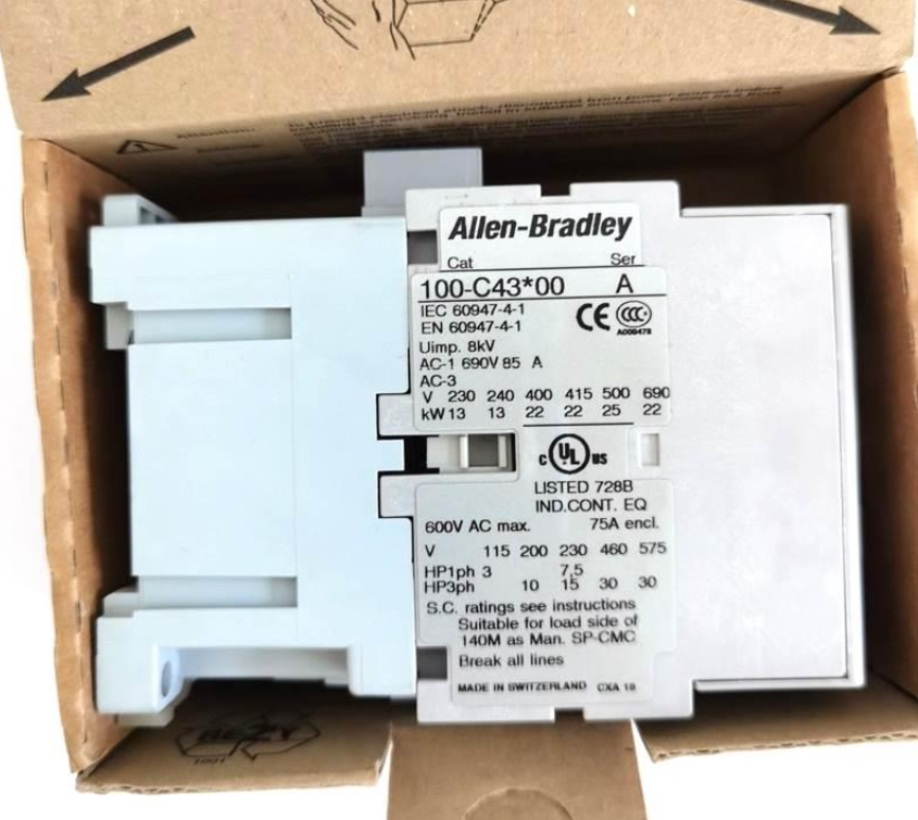 1PC NEW AB Contactor 100-C43*00 100-C43D00 AC110V-120V FREE SHIPPING # ...