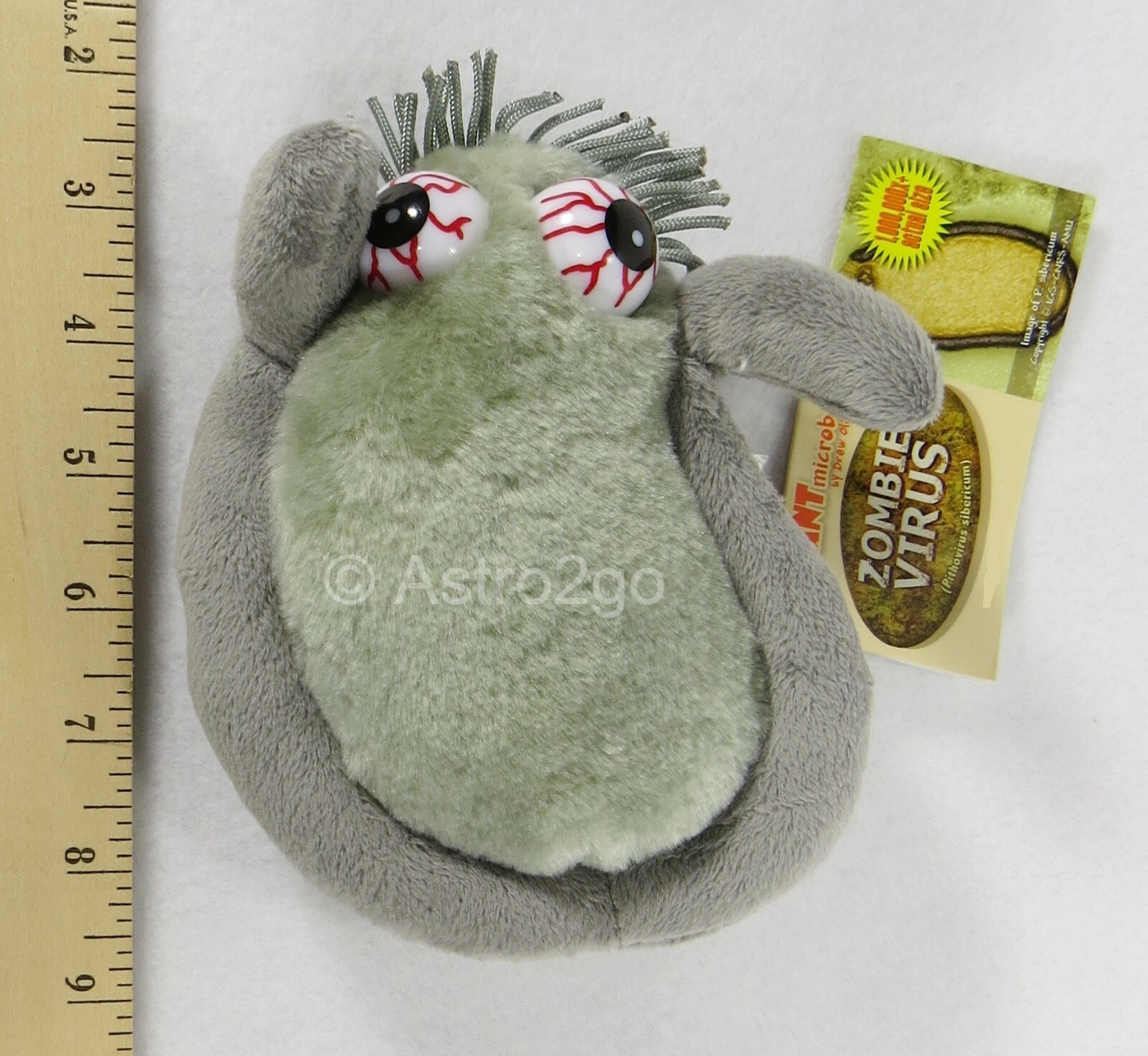 GIANT MICROBES-ZOMBIE VIRUS-Stuffed Plush Microbiology Dead Brains ...