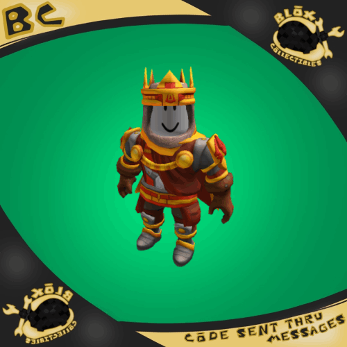 ROBLOX Richard Redcliff King *RARE Series 1* - CODE Sent Via Messages ...