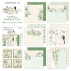 Scrapbook paper set 8"x8", 12 sh, Greenery, LemonCraft | eBay