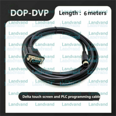 For Delta touch screen and PLC connection line DOP-DVP programming ...
