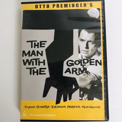 The Man With The Golden Arm DVD Black & White Movie Frank Sinatra | eBay
